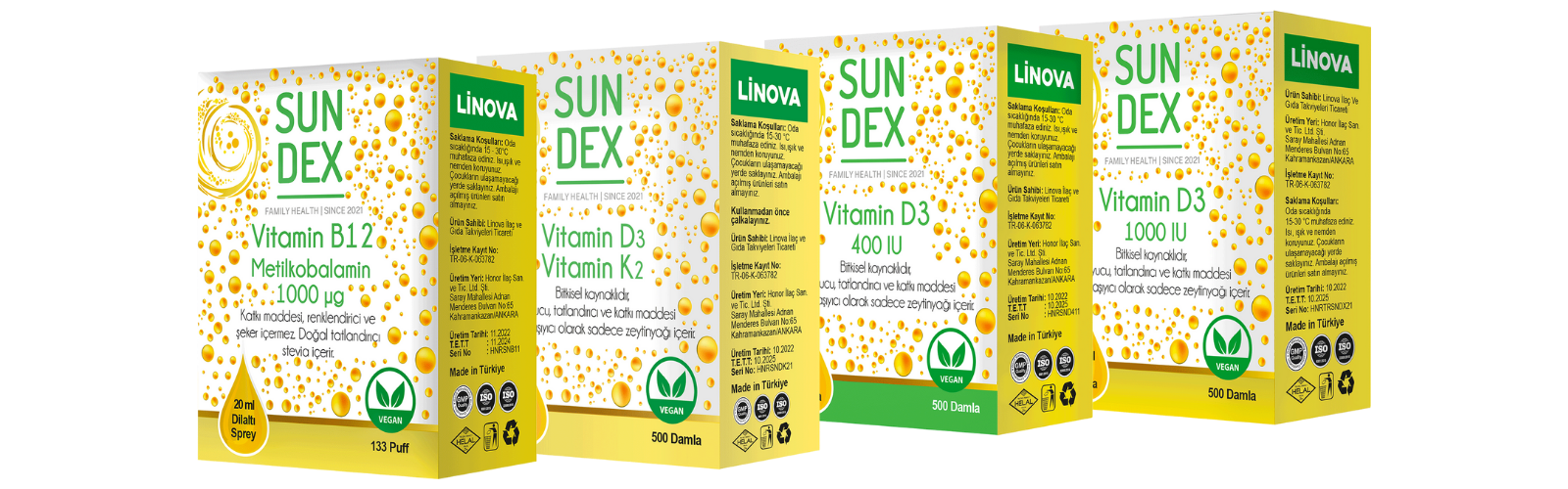 Katkısız ve Bitkisel Gıda Takviyeleri | Sundex Vitamin